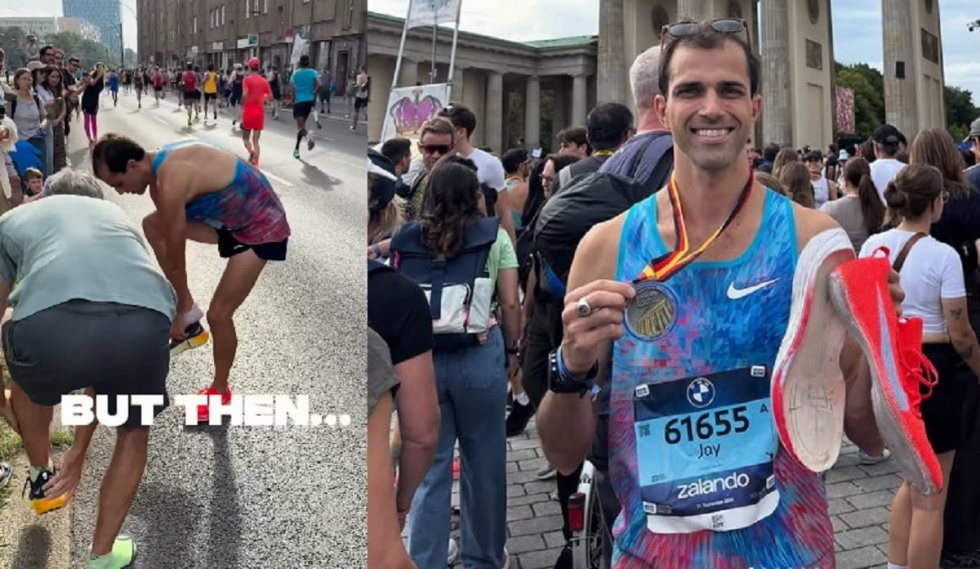 "Mi marido es corredor y no se lo pensó ni un segundo cuando vio que un ...